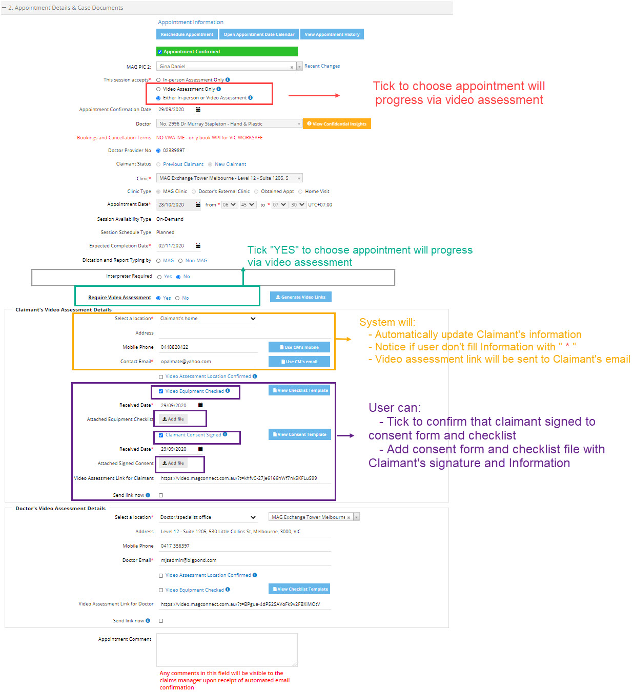 IME Assessments (A) – Kawaconn (Staff Support)